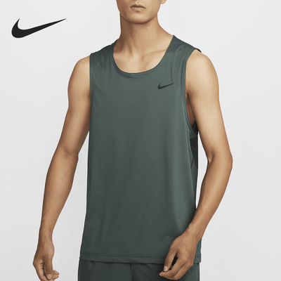 Nike/耐克正品当季新款男士透气运动训练无袖背心DV9814-338