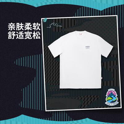 李宁正品2025新款男女款潮流印花亲肤透气宽松短袖文化衫AHSV545