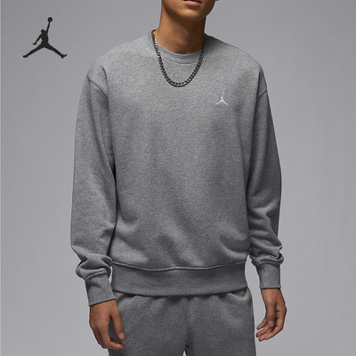 Nike/耐克正品Jordan男士针织宽松经典圆领卫衣FV7296-091