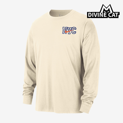 Nike/耐克正品2025男士印花圆领套头休闲运动长袖上衣HV5595-120