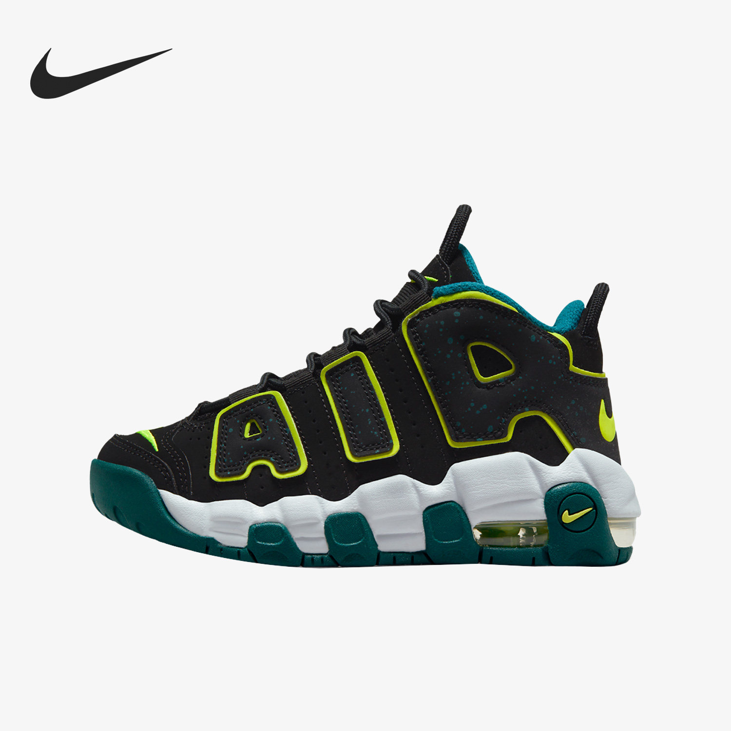 Nike/耐克正品Air MoreUptempo(GS)女子大童运动鞋DZ2810-001