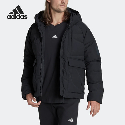 阿迪达斯正品男子羽绒服