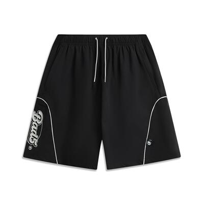 李宁正品反伍BADFIVE男子速干凉爽运动训练梭织休闲短裤AKSV199