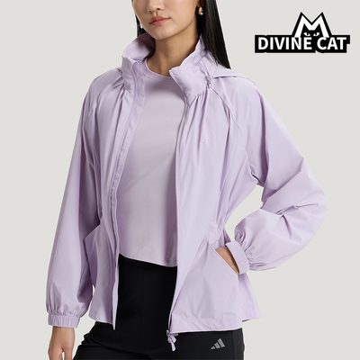Adidas/阿迪达斯正品SFL WV JKT女士外套防晒运动连帽外套KH2658