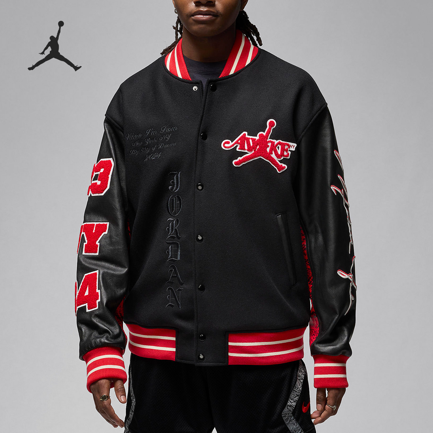 Nike/耐克正品Jordan × Awake NY 男士休闲棒球服FQ5440-657