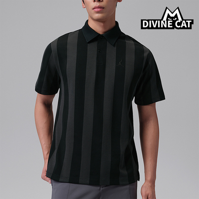 Nike/耐克正品Jordan男士运动简约条纹刺绣短袖POLO衫IF2931-010