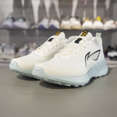 李宁正品春季新款轻云男子轻便透气时尚低帮休闲慢跑鞋ARSV037-11