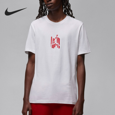 Nike/耐克正品JORDAN男士运动时尚针织圆领短袖T恤FD7026-100