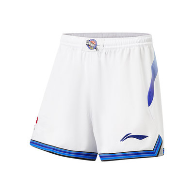 李宁正品CBA新疆广汇男子速干简约运动中腰篮球比赛短裤AAPV397