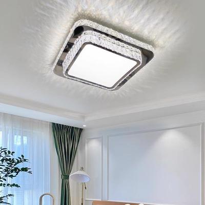 厅水晶灯现代简约2025年新款客圆形大60组气主卧餐室全屋套合灯具