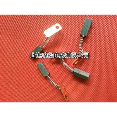 优质三轮车硅整流发电机碳刷 高铜电刷 J164 5.5X7X19MM 弹簧电刷
