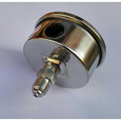 40mm 背位后接式全不锈钢耐震压力表ynt-40z-bf 0～2.5bar