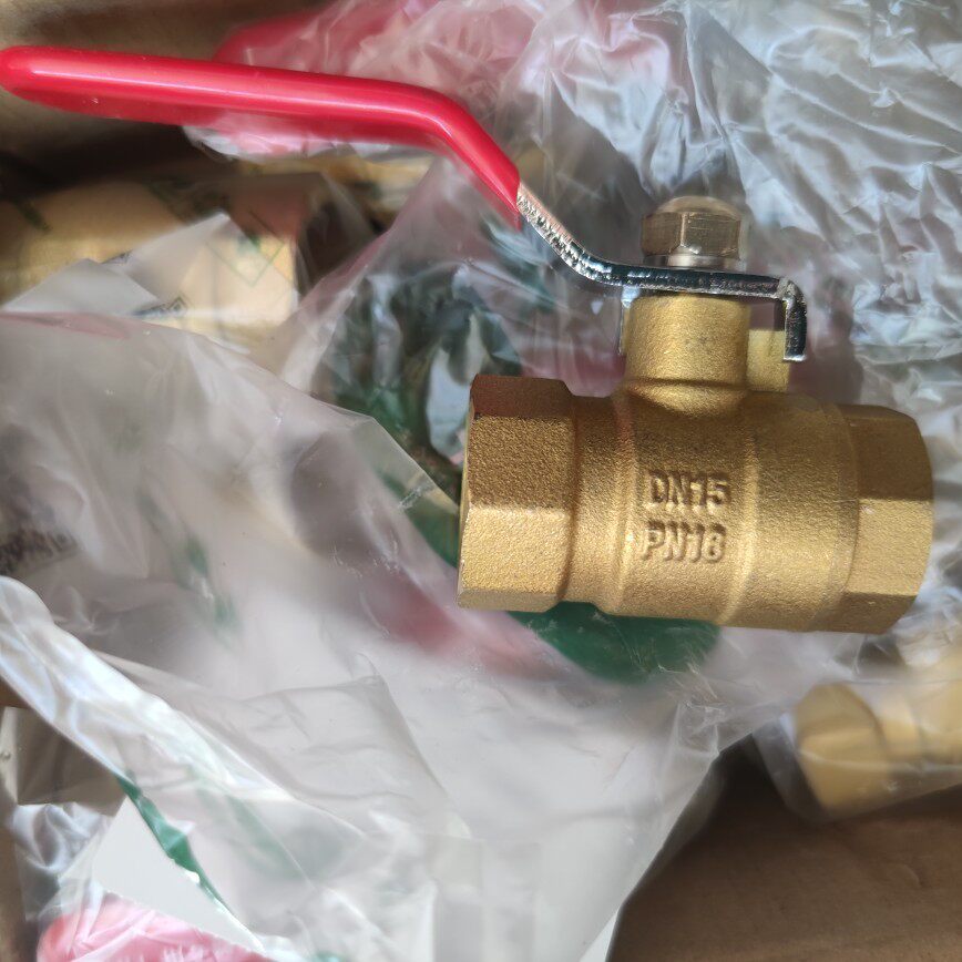 亮烨4分水用铜球阀DN15铜球阀热水器安装球阀