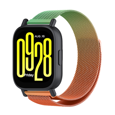 适用红米手表5Active磁吸表带RedmiWatch5 lite米兰金属替换腕带