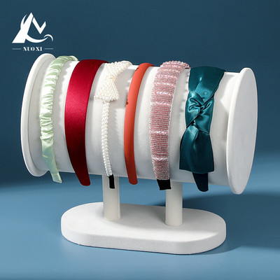 道具头箍珠宝店绒布架首饰w架发圈头绳饰品架摆摊陈列架展示架发