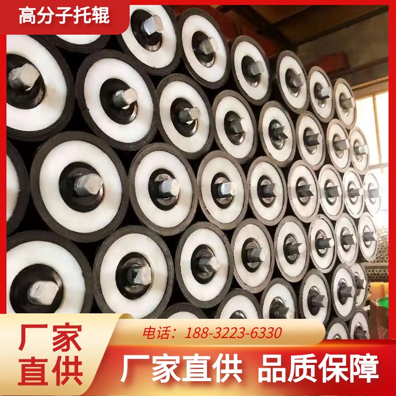 输送机配件全套 高分子聚乙烯托辊 尼龙托辊 防尘 防水Y 耐磨 防