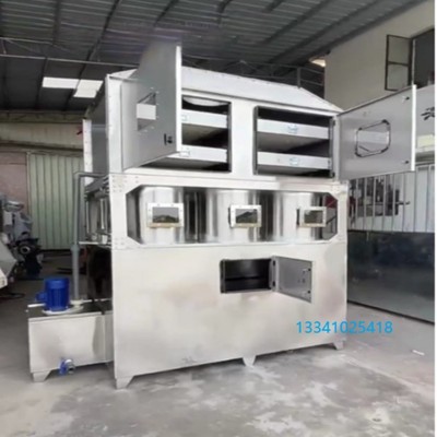 气旋喷漆塔 水帘气旋塔不锈钢工业喷漆除尘柜废气设备旋流净化塔