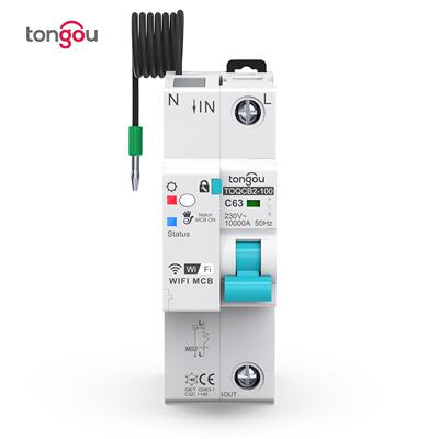 涂鸦1PWIFI计量断路器智能生活遥控自动无线断路器重合闸开关63A