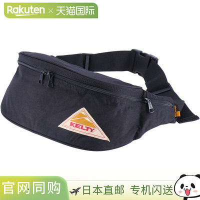 日本直邮KELTY MINI FANNY 5L 黑色户外包 32591825-BLACK 有货