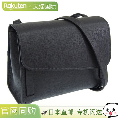 日本直邮Il Bisonte 女士单肩包 皮革 黑色 BCR223P10005BK253P