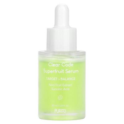 Purito,Clear Code Superfruit Serum, 1.01 fl oz (30 ml)
