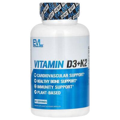 EVLution Nutrition 维生素 D3 + K2