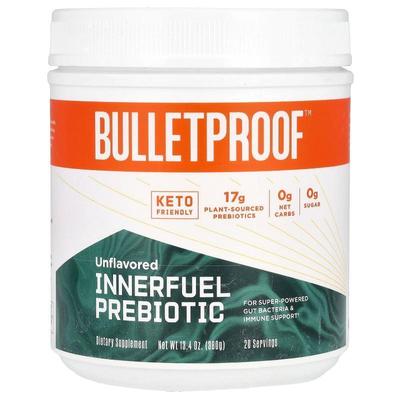 BulletProof,Innerfuel Prebiotic, Unflavored , 13.4 oz (380 g