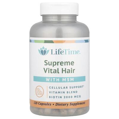 LifeTime Vitamins,上尊活力发丝胶囊，含二甲基砜，120粒