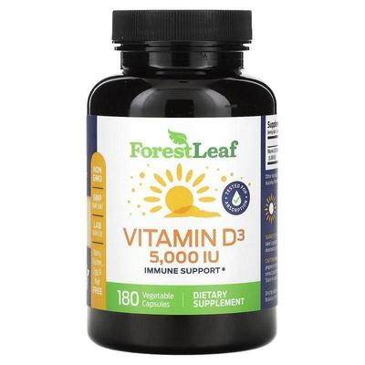 Forest Leaf,Vitamin D3, 1,250 mcg (50,000 IU)