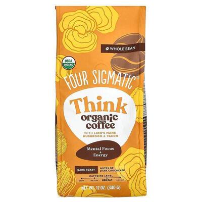 Four Sigmatic,Think, Organic Coffee with Lion's Mane