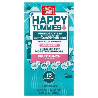 Healthy Heights,Happy Tummies, Drink Mix for Digestive Suppo