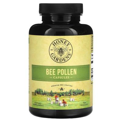 Honey Gardens,Bee Pollen, 150 Vegcaps