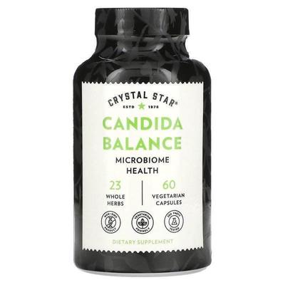 Crystal Star,Candida Balance™ 素食胶囊，60 粒装