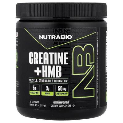 Nutrabio Labs,Creatine + HMB, Unflavored