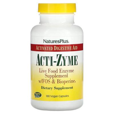 自然加,Acti-Zyme，180 粒全素胶囊
