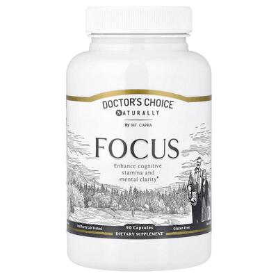 Mt. Capra,Focus, 90 Capsules