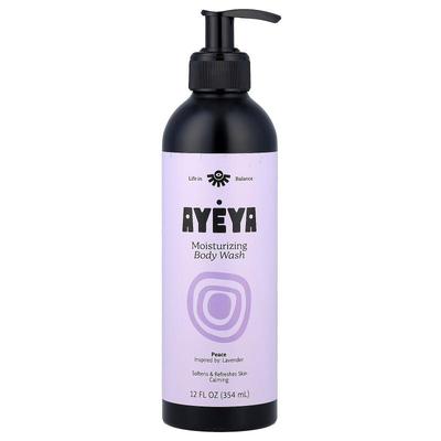Ayeya,Moisturizing Body Wash, Lavender, 12 fl oz (354 ml)