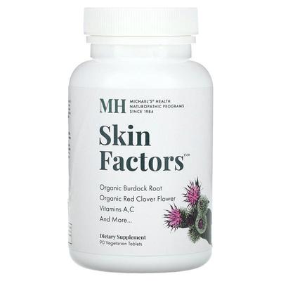 Michael's Naturopathic,Skin Factors, 90 Vegetarian Tablets