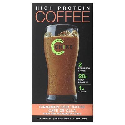 Chike Nutrition,High Protein Iced Coffee, Cinnamon