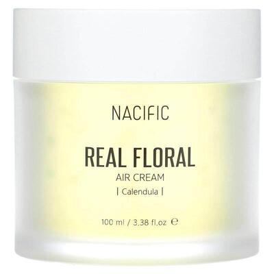 Nacific,Real Floral, Air Cream, Calendula , 3.38 fl oz (100