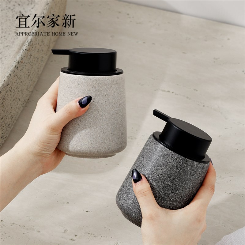 起泡瓶洗手液瓶子高颜值轻奢复古泡沫F按压瓶空瓶起泡器酒店分装