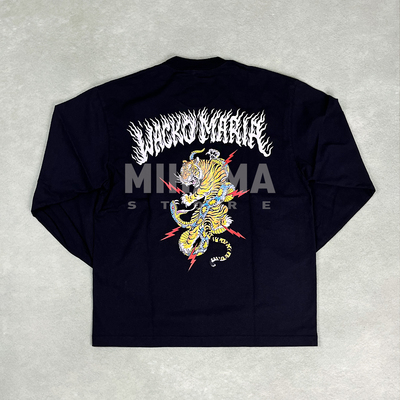 WACKOMARIA老虎长袖休闲T恤25AW
