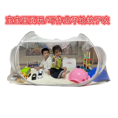 单人床学生宿舍家用工地免安装午A休出差露营全身全包拉链折叠蚊