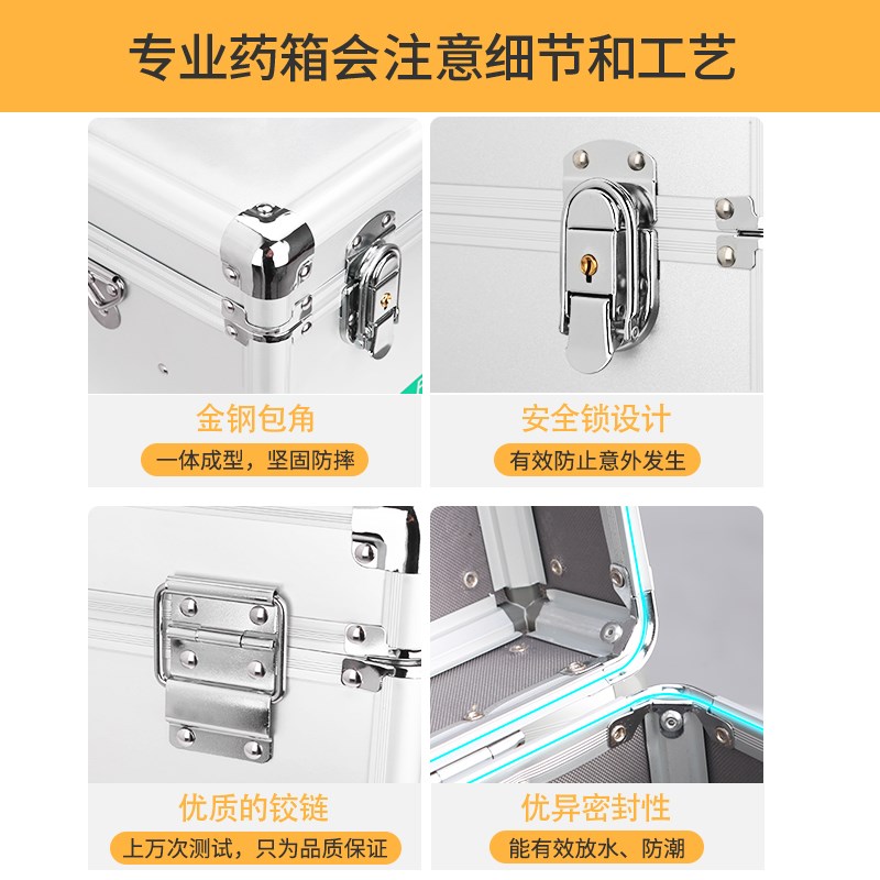 医药箱家b庭装大容量家用药品收纳盒医疗应急救援包全套医用急救