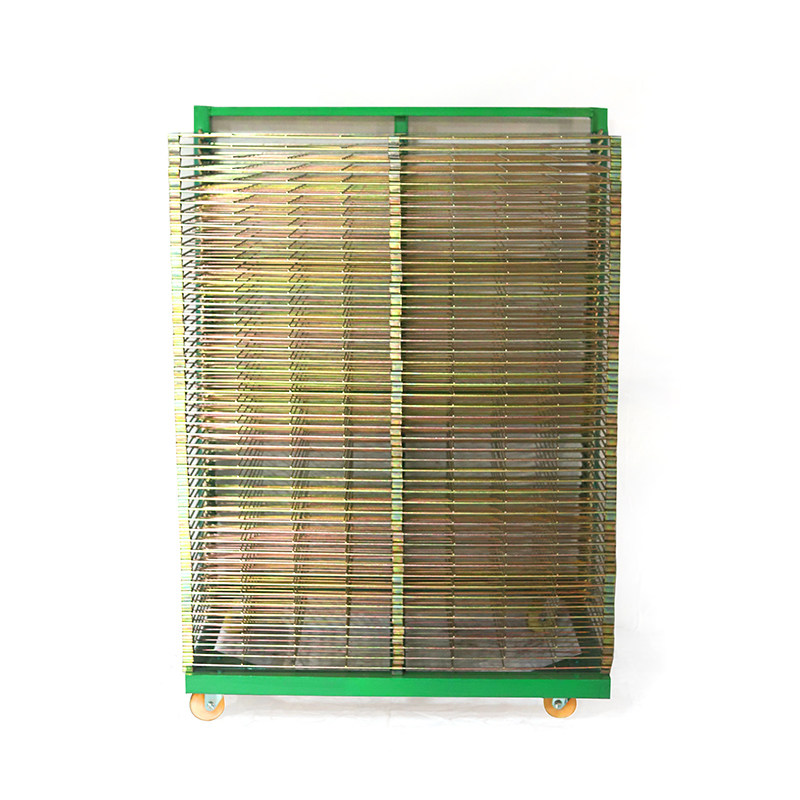 50层加强型千层架干燥架烤箱层架玻璃网格X周转推拉货架