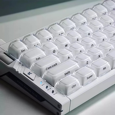XVX水晶果冻2.0克罗心侧刻键帽磁轴键盘ev63魔导士ACE68wooting