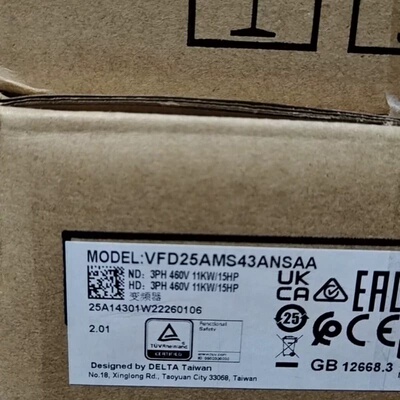 议价全新原装台达变频器VFD25AMS43ANSAA，质保一年全