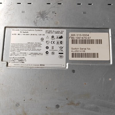 议价Brocade300 博科300光纤交换机型号BR一310一