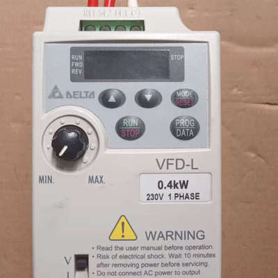 台达变频器0.4kw，220v，VFD004L21A，拆机外议价