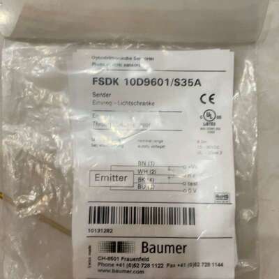 {议价}Baumer FSDK 10D9601/S35A全新原装